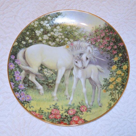 Princeton Gallery | Accents | 42 Princeton Gallery 8 Unicorn Plate ...